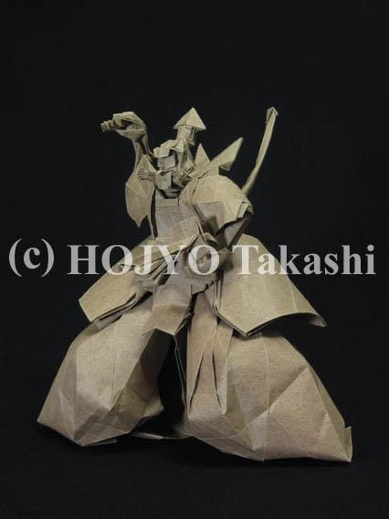 I07 Shibaraku by Hojyo Takashi | Origami Creators World Map